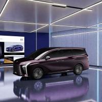China 2024 DONGFENG FORTHING V9 PHEV Basic Five-Door Seven-Seater MPV Commercial Vehicle with Plug-in Hybrid Electric Car for sale