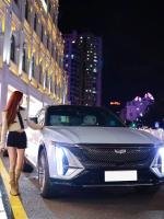 China Front Track 1676mm Electric SUV Cadillac Lyriq AWD 510hp 375kW Motor Power 5-Door 5-Seat NEDC Range 608km Body Structure for sale