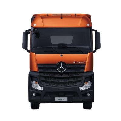 China Left Steering 2023 2024 Mercedes-Benz 6x4 340hp-420hp Actros Tractor Trailer Head Truck with 2 Passengers for sale