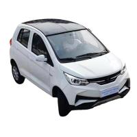 China 2024 Electriccar Max Range 400km Autos Electric 4 Wheel Solar Panel Car LHD Front Logo Rear Driver Position for sale