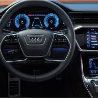 China Auto Gasoline SUV Sedan AU-DI A7L 3.0T 340HP V6 Petrol Car with Multi-link Front Suspension and Electric Steering System for sale