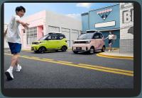 China Mini Family Sports Cars 2023 Wuling Mini EV Electric Cars in Pure Electric with Maximum Power 30kW 41Ps for sale