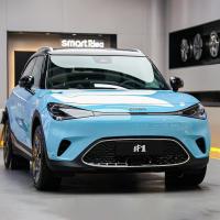 China 66 Kwh Battery Capacity Energy Vehicle CLTC 535Km Smart Car 2022 Beautiful Design EV Car Elf 1 Pure SUV with Left Steering for sale