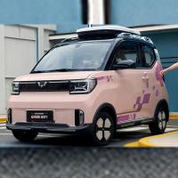 China Rear Drive Small Energy Electric Vehicles Cars Wulinghongguang MINI Electric Car Vehicle Custom's Requirement for sale