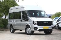 China Leather Seats 2023 JMC Fushun Cargo Van 3-17 Seat Passenger Car Diesel 8-speed Automatic 2.0T 146hp No Stability Control for sale