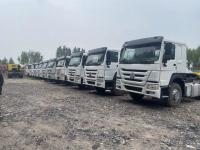 China Fast Air Suspension 10 Wheels Heavy Truck 12 Seater Truck Tractor with Rear Camera None and Steering Left from Sinotruck for sale