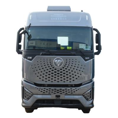 China Max Power 426kw Foton Auman Galaxy Engine Large Truck Tractor High Speed 89km/h Rear Camera Loading Capacity 40-50 Ton for sale