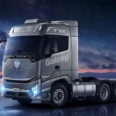 China Foton Auman Galaxy Crossing Version 580hp 6X4 AMT Tractor with 5 Forward Shift Number and Advanced ISG12E5/4/3 Engine for sale