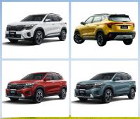 China 2023 KIA Seltos 1.5L CVT Camera Electric Fabric Multi-function Gas Sports Car Manual Kaptivva 5 Cars Front 4 rear 4 for sale
