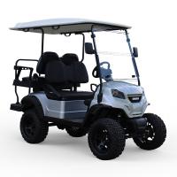China Electric Golf Cart 4 Seater With 48V5KW AC Motor And Aluminum Alloy Hub Curb Weight 400-500kg Customized Model for sale