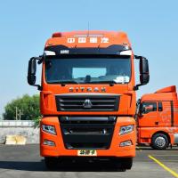 China Sinotruk SITRAK CNG C7H Used Tractor Trailer Head Truck 6x4 380hp 120 M 3 Curtain Truck Heavy Truck with None Touch Screen for sale