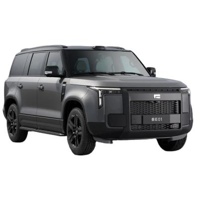 China Hybrid Fuel Jishi 01 2023 Versatile 7 Seater Version Energy Vehicles Medium Large SUV Max Speed 200Km/h 2023 REEV Car for sale