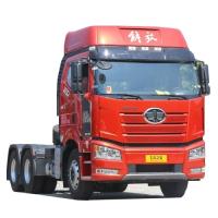 China FAW J6P Jiefang Tractor Truck 6x4 Heavy Duty Tractor Unit Engine Used Trucks for Heavy Cargo Transportation for sale