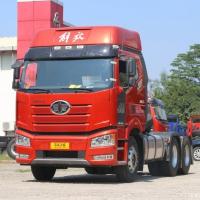 China FAW J6P Jiefang Tractor Truck 6x4 Heavy Duty Tractor Unit Engine Used Trucks for Heavy Cargo Transportation for sale