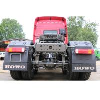 China WD615.47 Engine Model SINOTRUK 6X4 HOWO 7 Trailer Tractor Truck Head in Red Color for Your Customer's Requirements for sale
