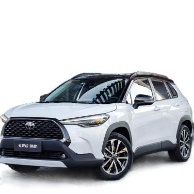 China 2024 To-yota Corolla Cross 2.0L Gasoline Hybrid Sports Car Best SUV with Front Suspension Macpherson and Automatic Gear Box for sale