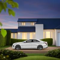 China 2024 Energy Vehicle Stylish Luxury Cadill-ac CT4 Gas Auto with 4-door 5-seater Body Structure and Max Speed of 220km/h for sale