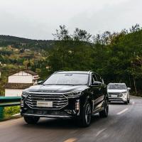 China 2024 Chery Jetour X70 Plus SUV 1.5T 1.6T Petrol Gasoline Car with Automatic Gear Box Leather Seats RWD Left Steering for Adults for sale