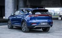 China Single Dark Electric Cars with 108kwh Lithium Iron Phosphate Battery and Multi-function LED BYD Automatic Left Drive for sale