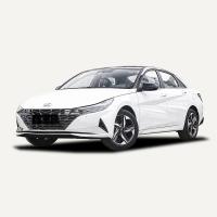 China Manual Copilot Seat Adjustment Hyun-dai Elantra Gasoline Car in Beijing Rear Camera Fabric Seats Macpherson Front Suspension for sale