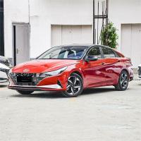 China Manual Copilot Seat Adjustment Hyun-dai Elantra Gasoline Car in Beijing Rear Camera Fabric Seats Macpherson Front Suspension for sale