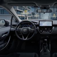 China Make Toyota 2023 Levin 1.2 Corolla with Automatic Gear Box Left Steering Rear Camera Fabric Seats Gas/Petrol Fuel Drive for sale