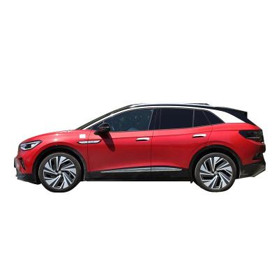 China Electric Vehicle Gol Id4 2024 Golden Faw Volks-wagen ID4 X Ppro Crozz Prime UAE with Leather Seat Cover and 4 Wheel Drive for sale
