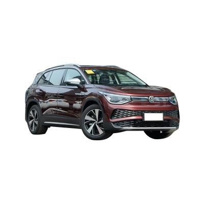 China Small Electric Vehicle Vw ID6 2023 EV RHD Car with 7-Seater Electric SUV and Ternary Lithium Battery in White Exterior for sale