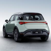 China Smart Elf 1 Light Blue Mini SUV Ternary Lithium Electricity Battery Type Electric Car 2024 Home Using Energy for Teenagers for sale