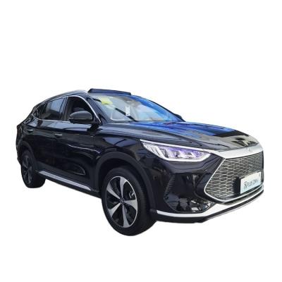 China MacPhersan Type Independent Front Suspension 110km Electric Car BYD Song Plus DM-i Hybrid SUV with Full Engine Drive Mode for sale