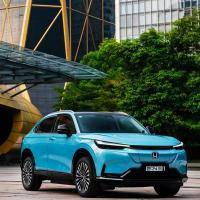 China 2023 Supply Dongfeng SUV 5 Seats Electric Car 66 Kwh Battery Capacity Fast Charging Secondhand for Europe Market for sale