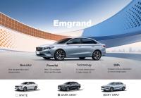 China Geely Emgrand 2023 High Speed Gasoline Cars with Euro VI Emission Standard and ≤50L Fuel Tank Capacity for sale