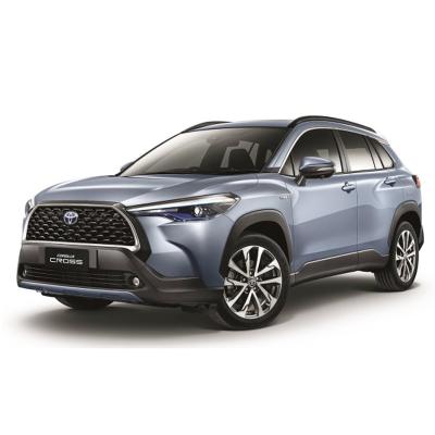 China Left Steering To-yota Coro-lla Cross Car 2024 2023 Hybrid Gasoline Fuel Vehicle/ Automatic Gear Box Compact SUV 0km Used for sale