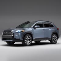 China Left Steering To-yota Coro-lla Cross Car 2024 2023 Hybrid Gasoline Fuel Vehicle/ Automatic Gear Box Compact SUV 0km Used for sale