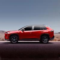 China 2.5L 180HP L4 Engine TO-YOTA RAV-4 Dual Engine E High Speed Plug-in Hybrid 4WD Car With Electric Trunk For Product for sale