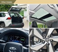 China 2.5L 180HP L4 Engine TO-YOTA RAV-4 Dual Engine E High Speed Plug-in Hybrid 4WD Car With Electric Trunk For Product for sale