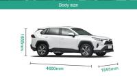 China Maximum torque Nm 224 Energy type Plug-in Hybrid 2023 TO-YOTA RAV-4 Dual Engine E 2.5L 180HP 2WD Vehicle With 360 Camera for sale