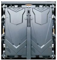 China P10 SMD Outdoor Fixed LED Display 960x960mm with Die Cast Cabinet - 6000 Nits Brightness, IP65 Rated for sale