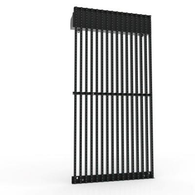 China P15.625 Outdoor LED Curtain Display 10000nits Brightness 70% Transparency Aluminum Cabinet IP67 Waterproof for sale
