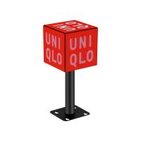 China P2.5 320×320×320mm Indoor Magic LED Cube Display with 600 Nits Brightness for Store Advertising for sale