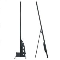 China Smart LED Poster Display Floor Standing 640x1920mm with Front Service Maintenance and 600 Nits Brightness for sale