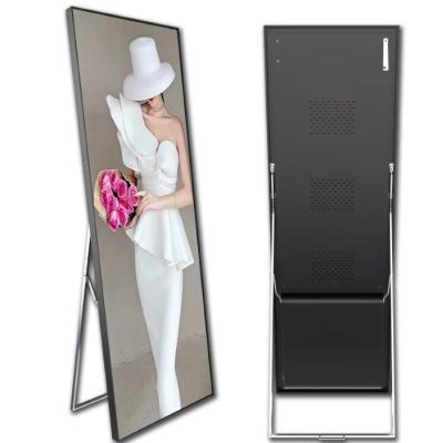 China P2.5 LED Poster Display 640x1920mm Floor Standing with 2.5mm Pixel Pitch and 600 Nits Brightness for sale