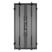 China P10.4 Outdoor Transparent LED Display - 5000 Nits Brightness, IP65 Waterproof, Carbon Fiber 28kg/sqm for sale