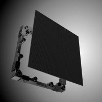 China 320x320mm Smart Outdoor LED Display Module IP67 Waterproof with Integrated Power Box 15kg Weight for sale