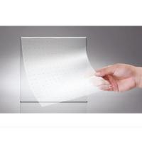 China P4-8 Flexible Adhesive Transparent LED Display 3.5kg/sqm with 85% Transparency for Glass Window Installation for sale