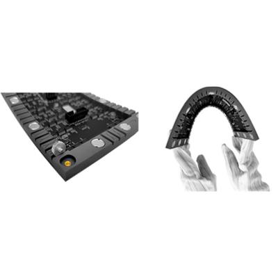 China P4 Indoor Front Service Flexible LED Display with 4mm Pixel Pitch and 800-1000 Nits Brightness for Curved Surface Applications for sale