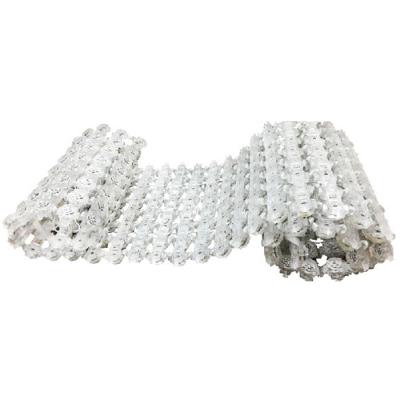 China P40 Flexible LED Mesh Screen 40mm Pixel Pitch 90% Transparency IP67 Waterproof for Stage Background for sale