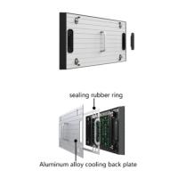 China P4.8 Outdoor Fixed LED Display Panel 1000×1000mm with 6000 Nits Brightness and IP65 Waterproof Rating for sale