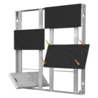 China P4.8 Outdoor Fixed LED Display Panel 1000×1000mm with 6000 Nits Brightness and IP65 Waterproof Rating for sale