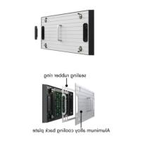 China P6.25 Outdoor LED Display Screen 1000x1000mm Cabinet 6500 Nits Brightness Wall Mounted IP65 Waterproof for sale